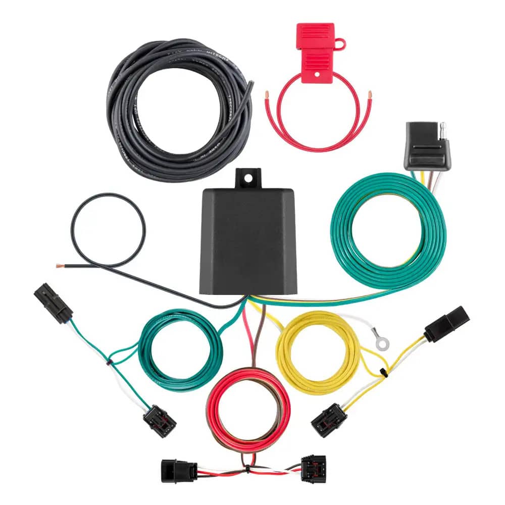 CURT 56525 - 4-FLAT WIRE HARNESS 15-20 TLX