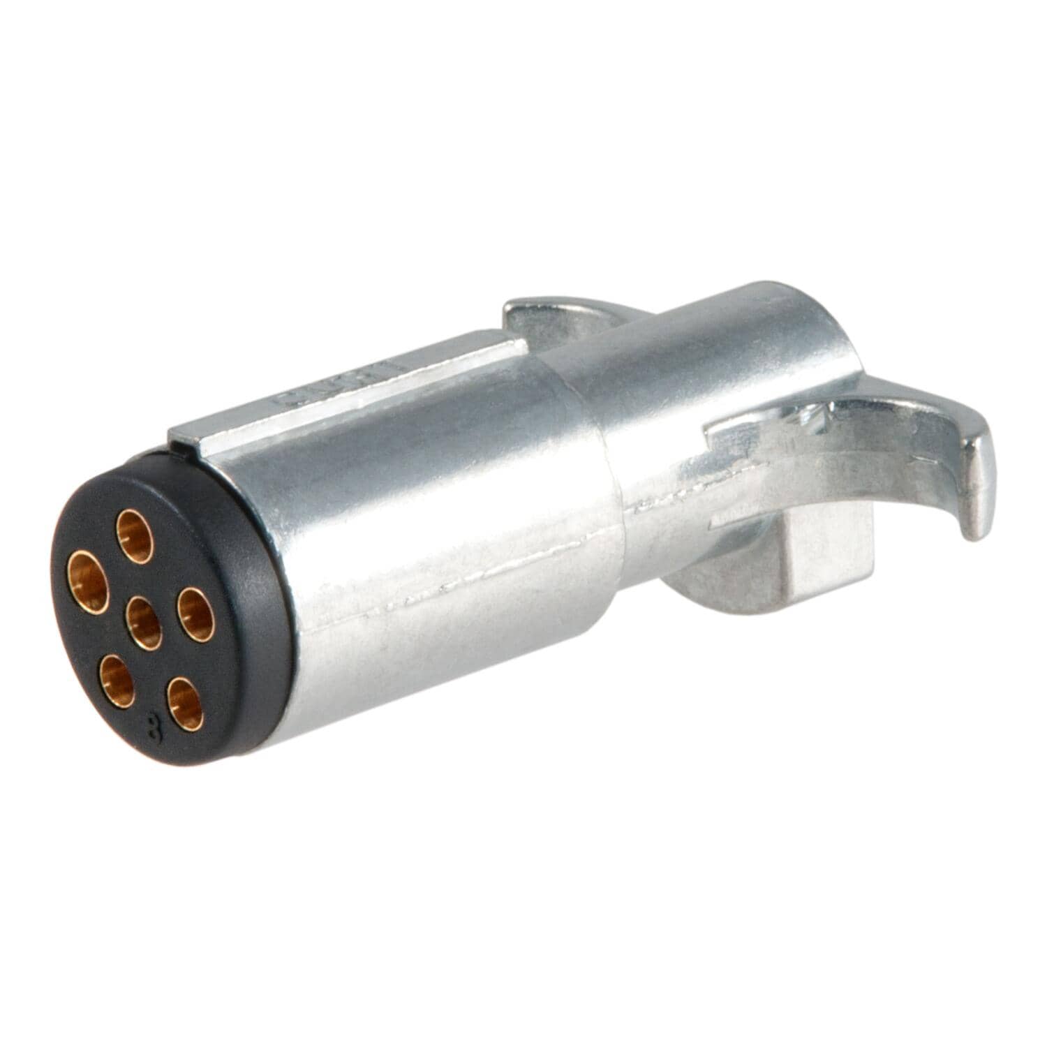 CURT 58080 - 6-WAY ROUND TRAILER PLUG
